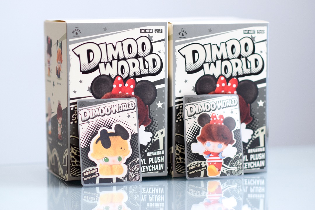 [100% Brand New & Original] Dimoo World x Disney Series Vinyl Plush ...