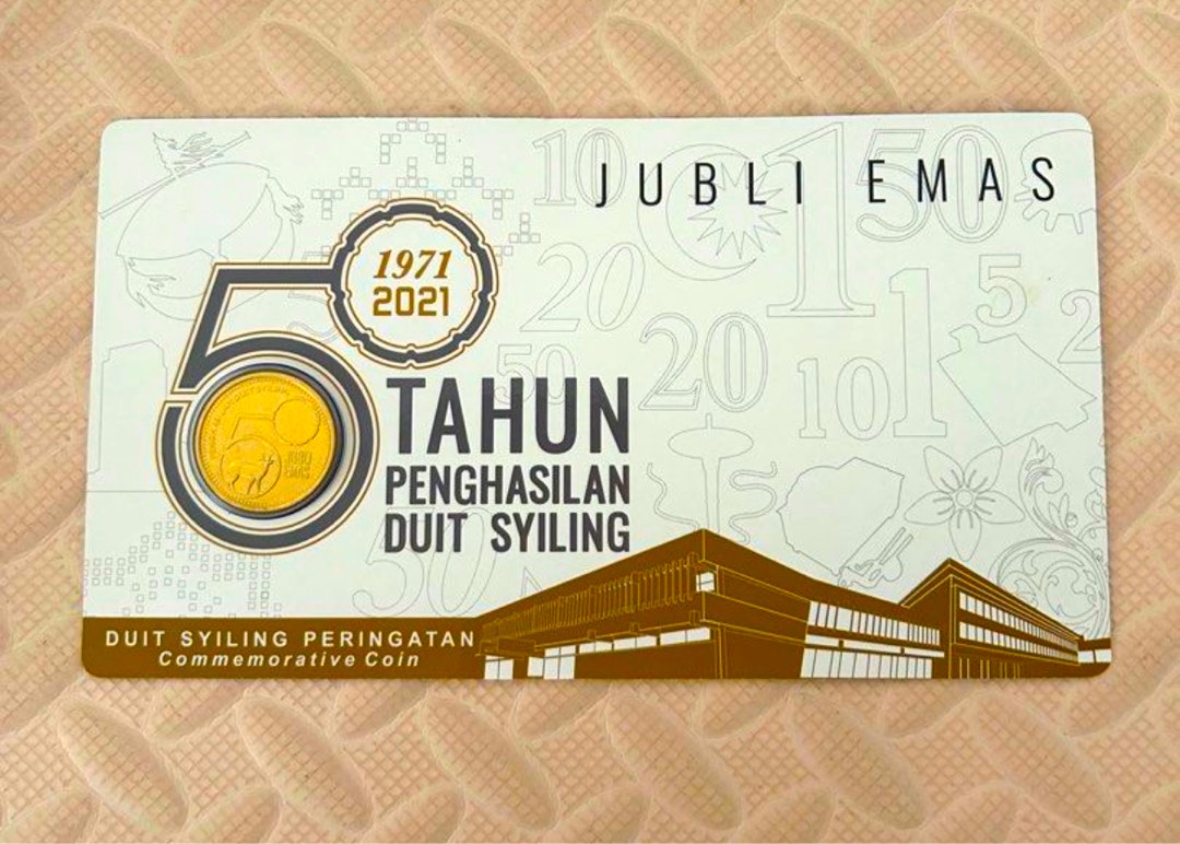 50th commemorative coin/ jubli emas, Hobbies & Toys, Collectibles ...