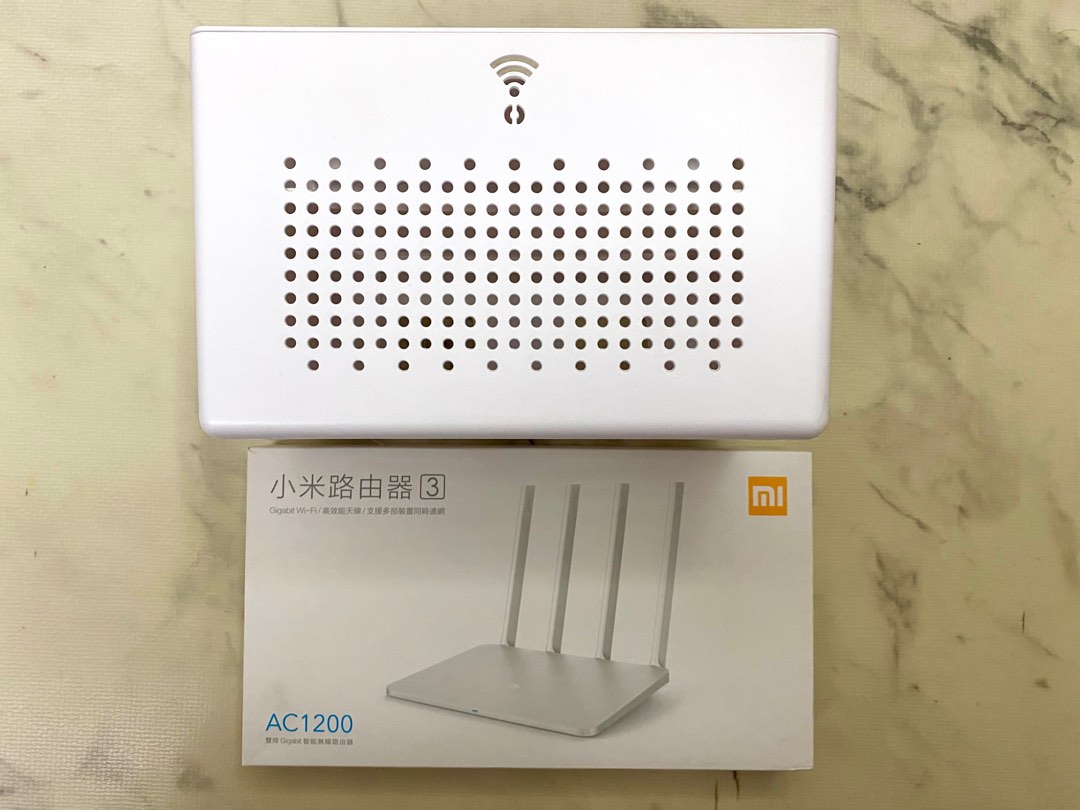 小米路由器 + Wi-Fi 箱 MI Xiaomi Router 5G 路由器 米家 光纖 上網 Modem LAN cable, 電腦＆科技 ...