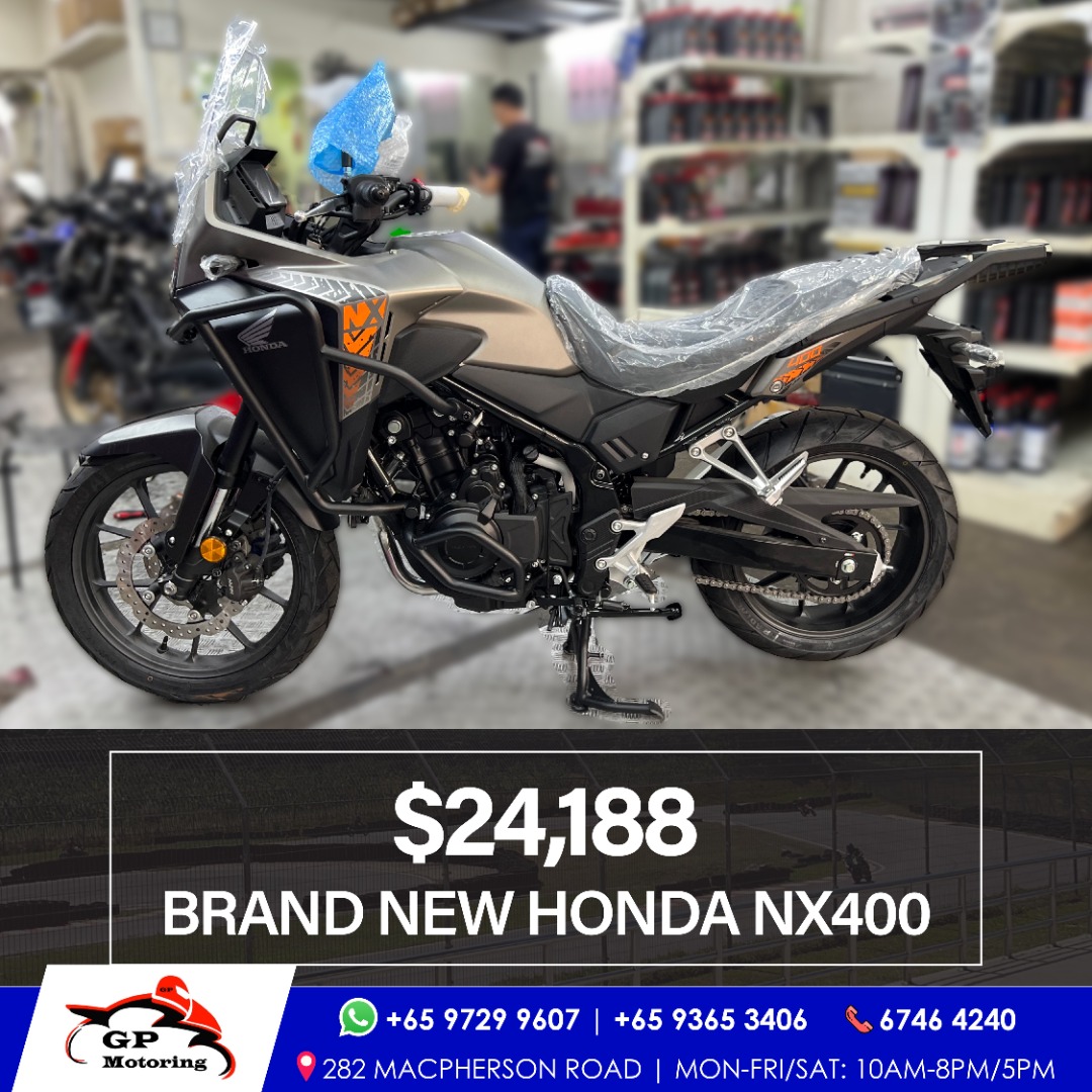 BRAND NEW HONDA NX400 2025 | GREY ORANGE | CB400X, Motorcycles, Motorcycles for Sale, Class 2 on ...
