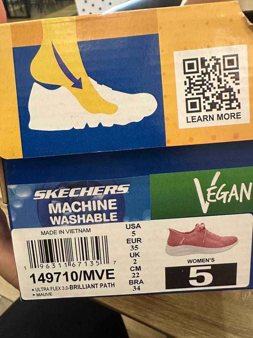 Brand new Skechers slip ons UK2 and women’s small size child size kid ...