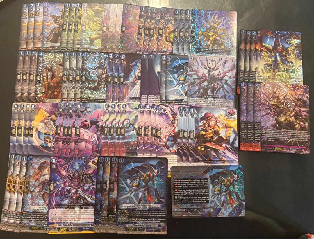 card fight vanguard chronojet stride deck en, Hobbies & Toys, Toys ...