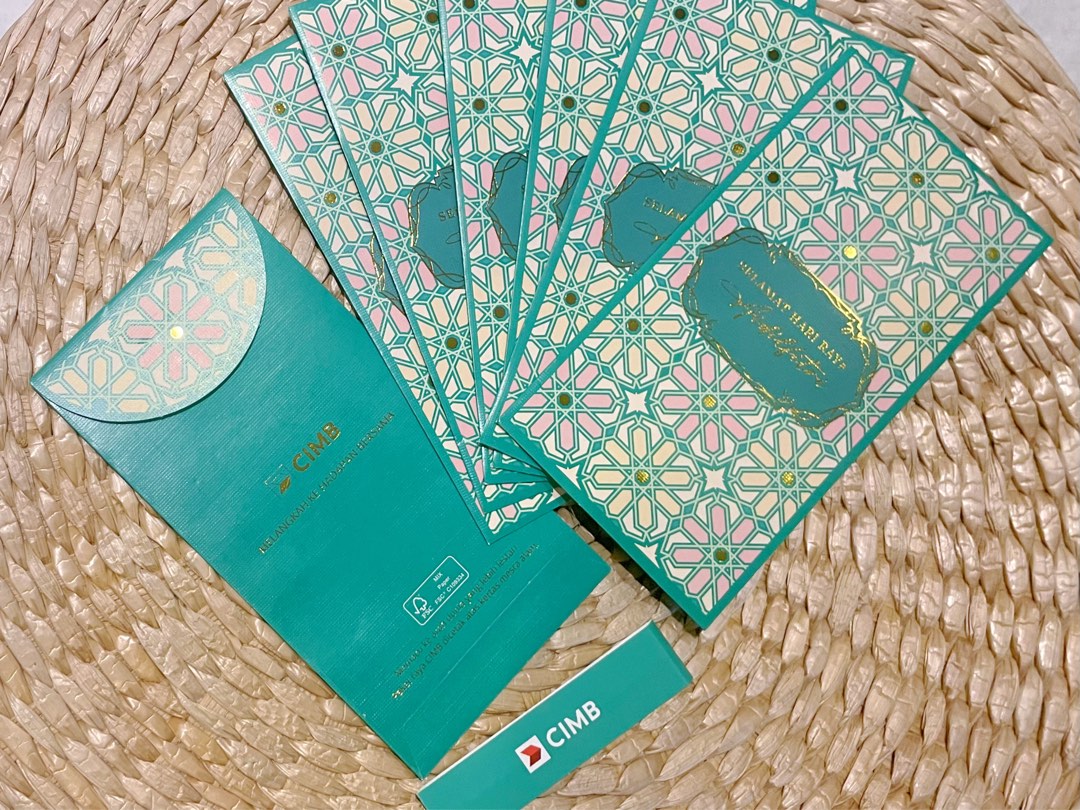 CIMB 2025 Raya packet, Hobbies & Toys, Stationery & Craft, Art & Prints ...