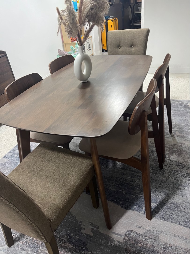 SSF Dining table , Furniture & Home Living, Furniture, Tables & Sets on ...