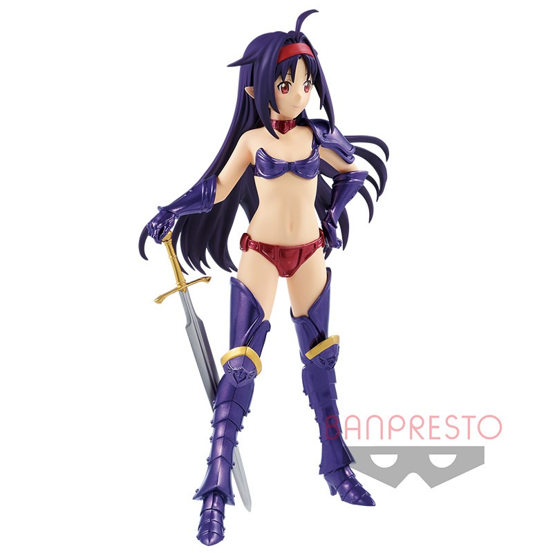【Direct From Japan】 SAO Memory Defrag - Yuuki - EXQ Figure - Bikini Armor Ver. (Bandai Spirits ...