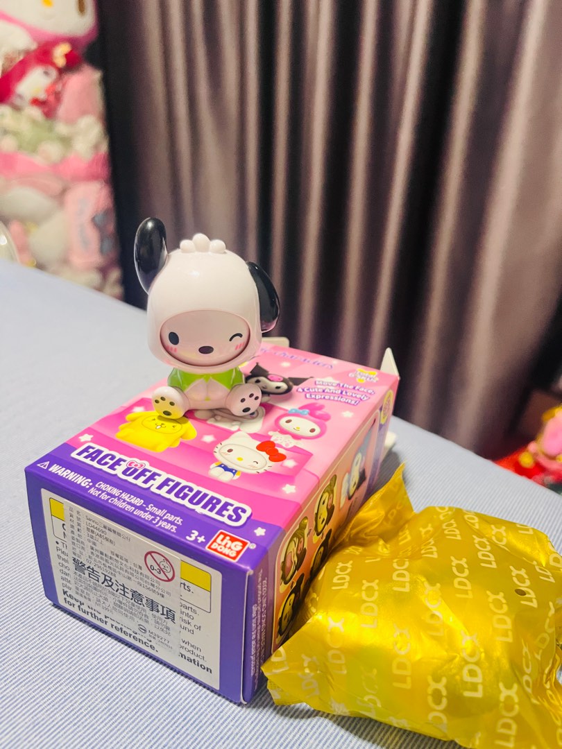 Face off Figures Pochacco Sanrio, Hobbies & Toys, Toys & Games on Carousell