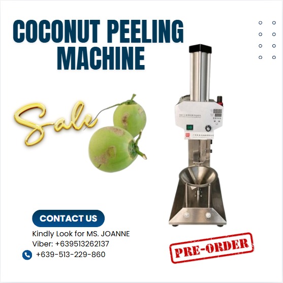 for sale Buko peeler Coconut Peeling machine, Commercial & Industrial ...