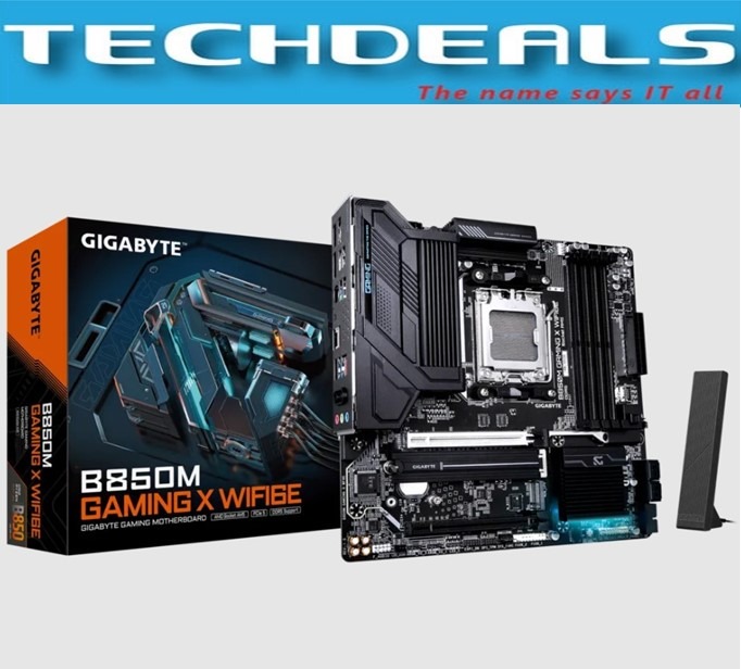 Gigabyte B850M GAMING X WF6E AM5 M-Atx Motherboard, Computers & Tech ...