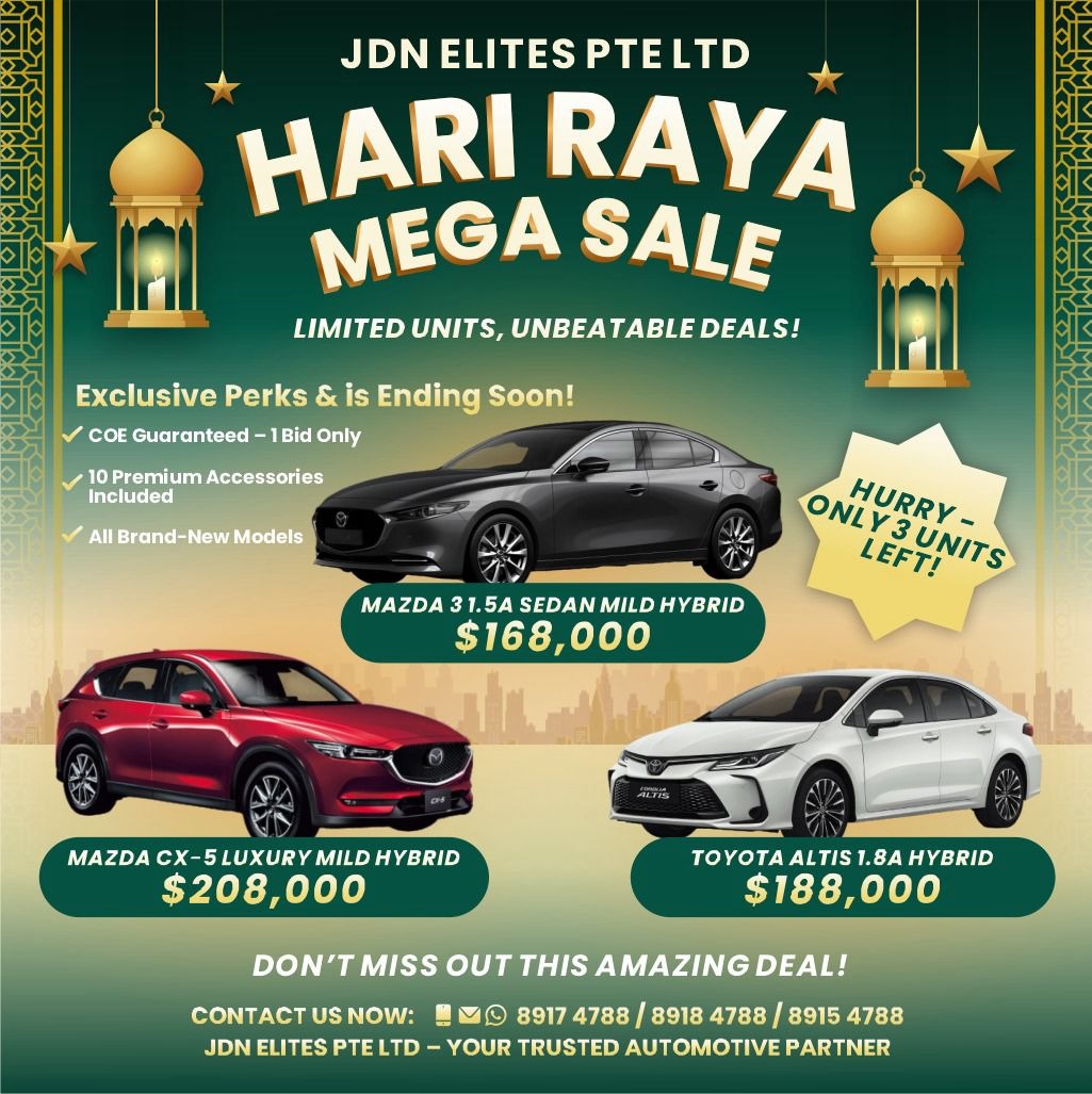 hari raya brand new car sales, Cars, Parallel Imports on Carousell