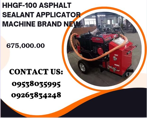 HHGF-100 asphalt sealant applicator machine BRAND NEW, Everything Else ...