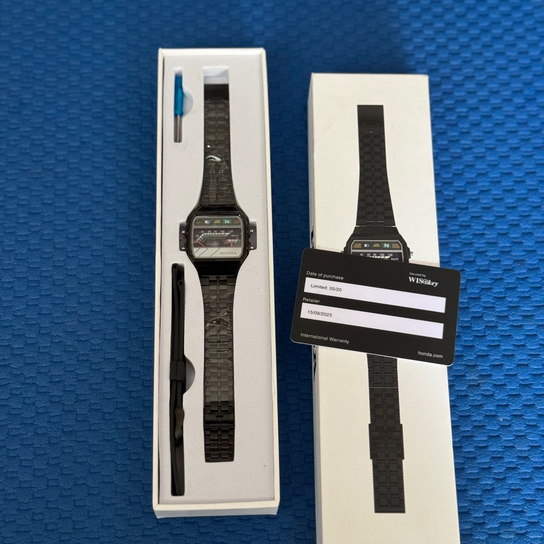 Honda Watch Jam Speedo Speedometer Honda Astrea Original, Fesyen Pria ...