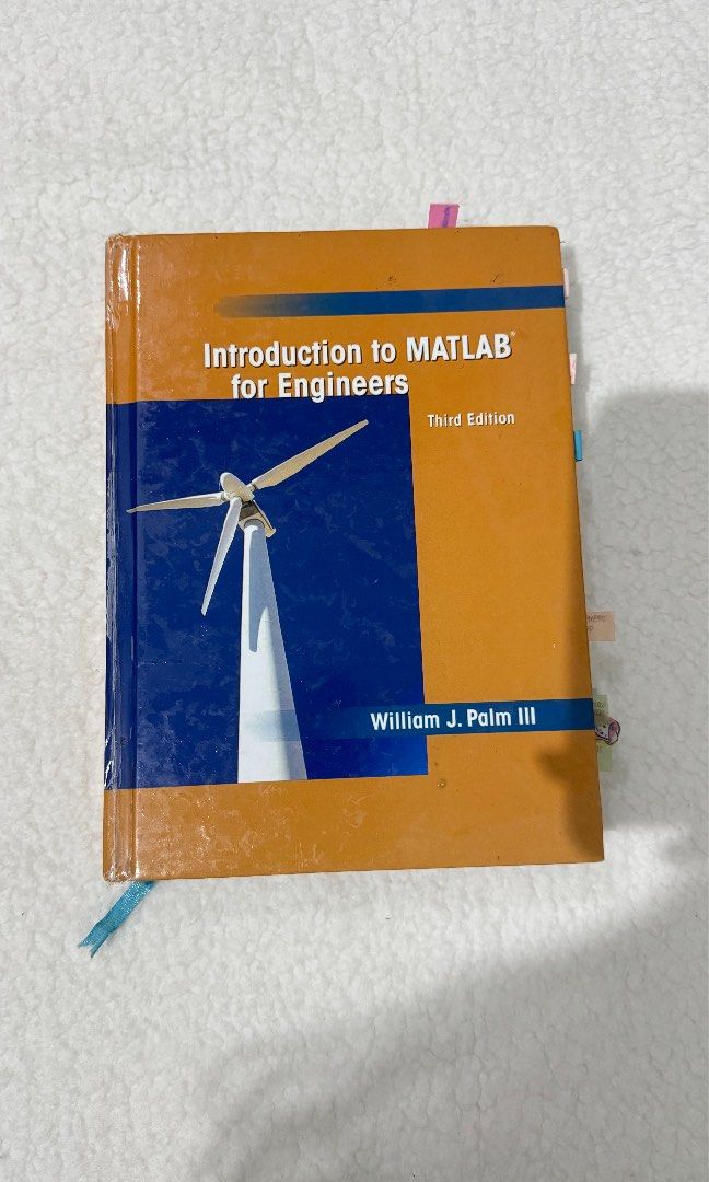 Introduction to MATLAB for Engineers William J Palm Buku Coding Teknik ...