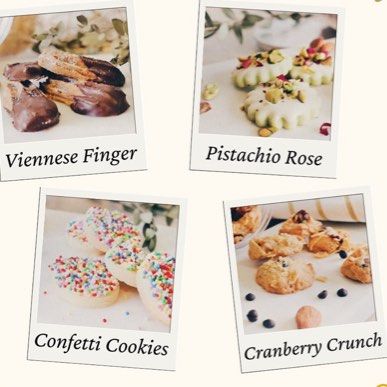 Kuih raya 2025 * Postachio Rose | Biscoff Kunafa Tart | Cranberry ...