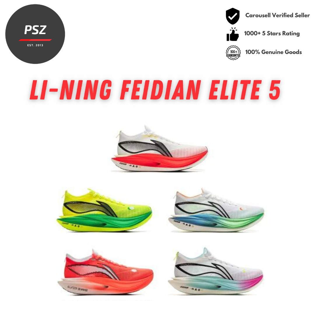 Li Ning Feidian Elite 5, Men's Fashion, Activewear on Carousell