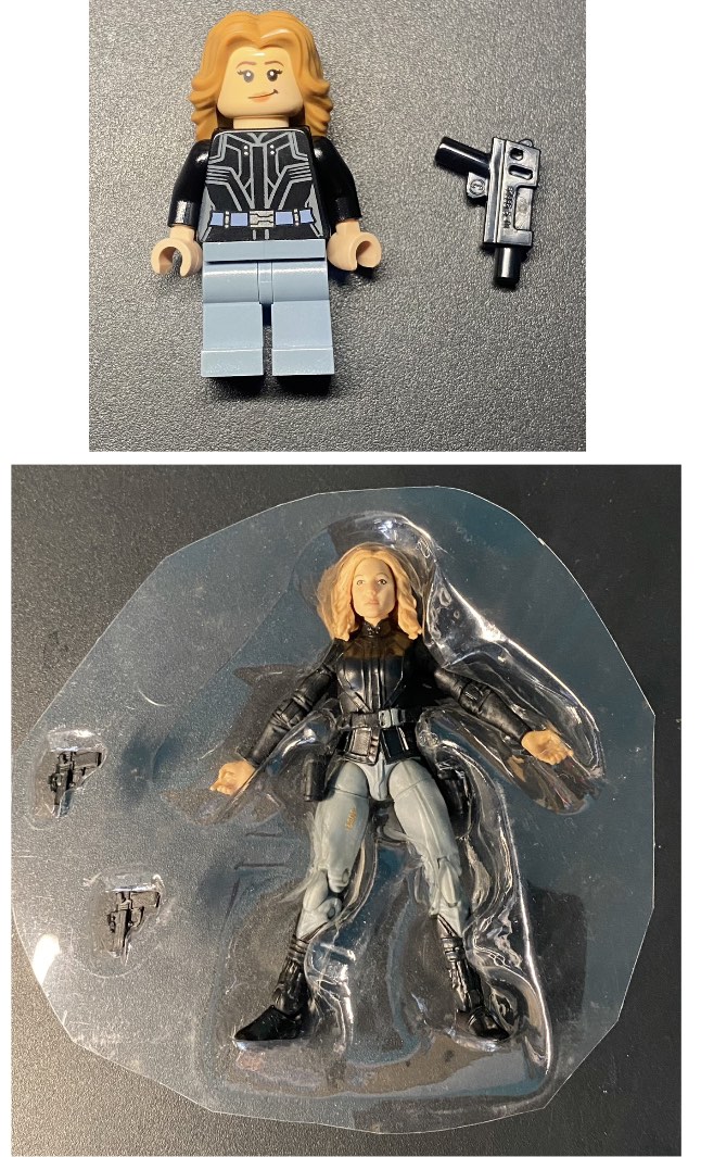 Marvel Legends 3.75" Civil War Captain America - Agent 13 ($25) Lego ...