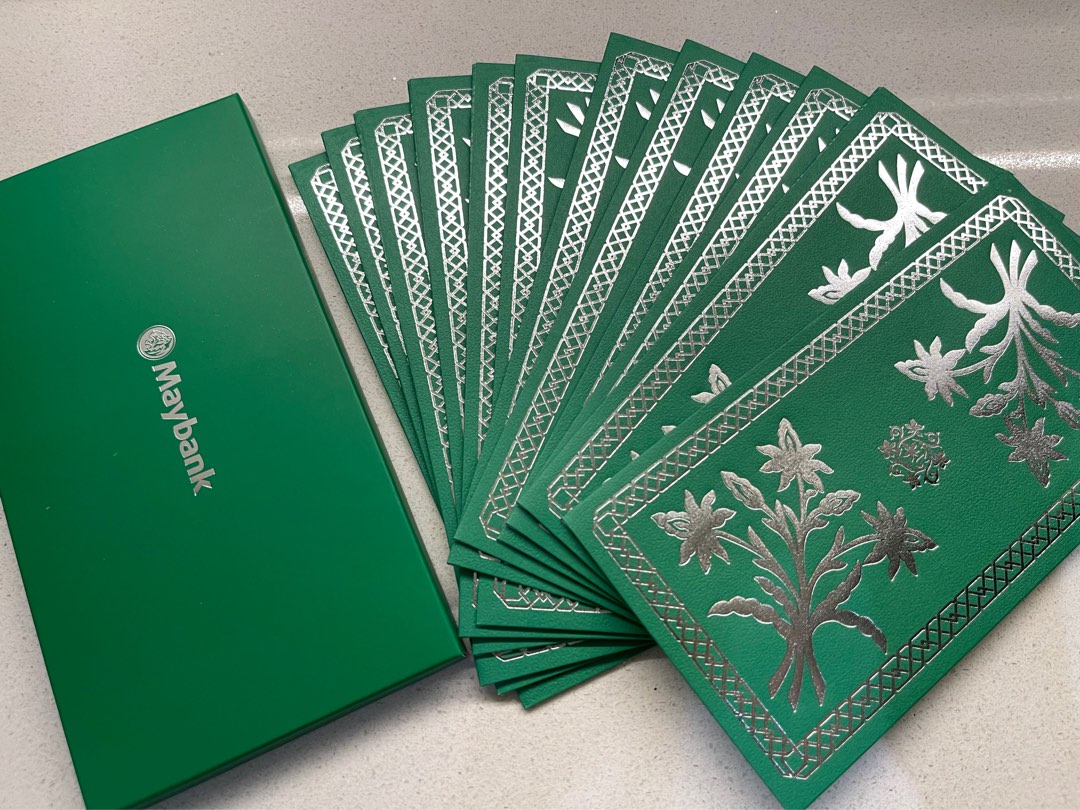 Maybank Premium Sampul Duit Raya 2025 / 12 pieces / SDR, Hobbies & Toys ...