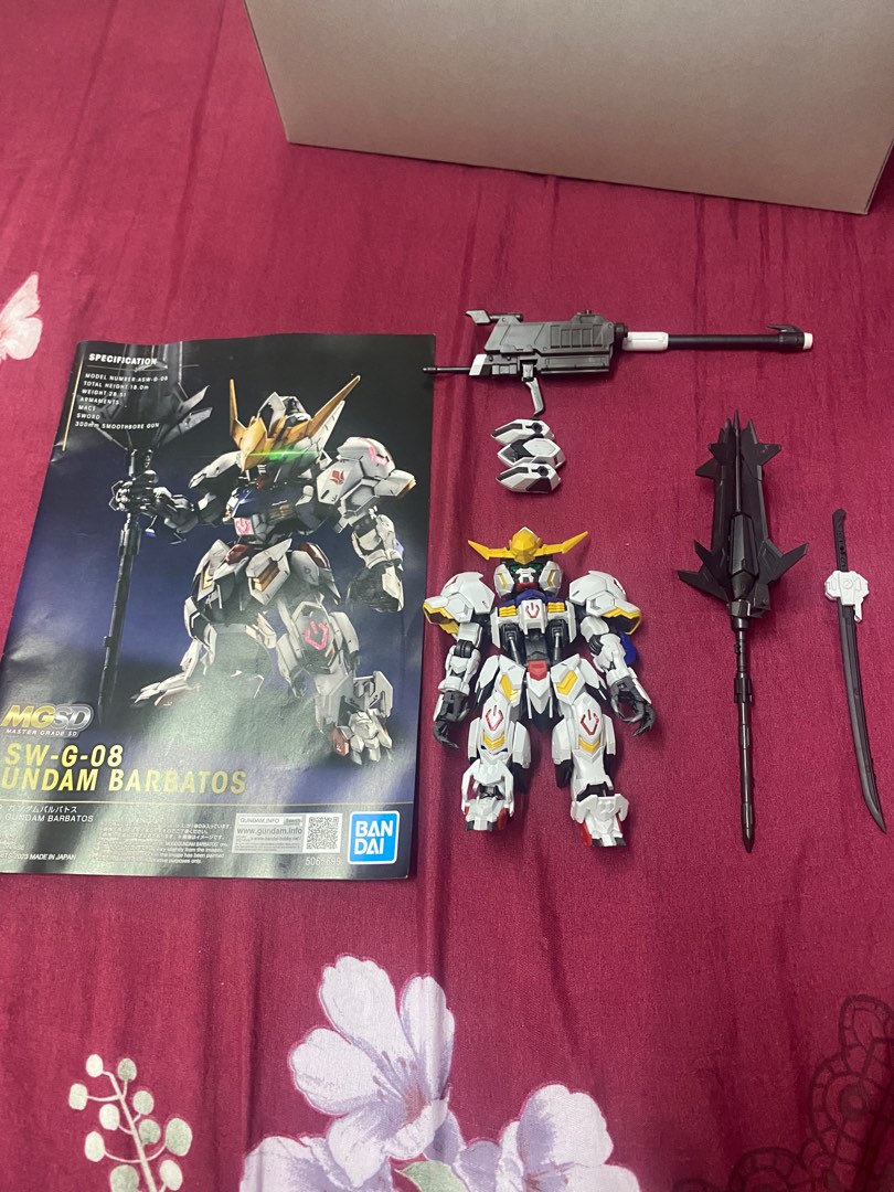 MGSD Barbatos, Hobbies & Toys, Toys & Games on Carousell