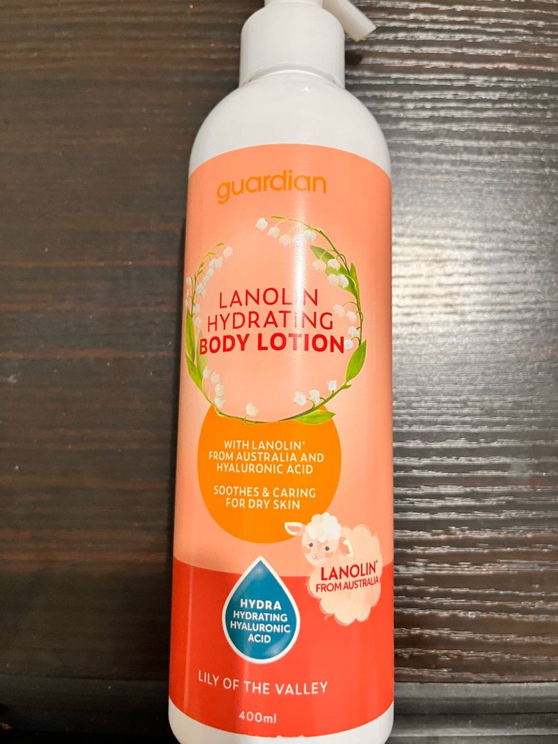 New Guardian Lanolin Hydrating Body Lotion, Kesehatan & Kecantikan ...