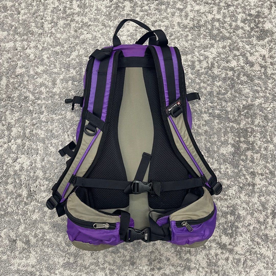 Original Millet Centre Logo Hiking Backpack, Men's Fashion, Bags ...