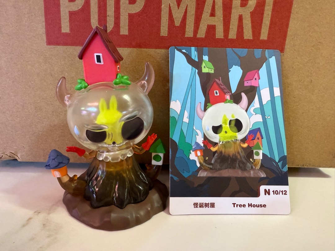 Popmart - Labubu - Tree House - with card, Hobbies & Toys, Toys & Games ...