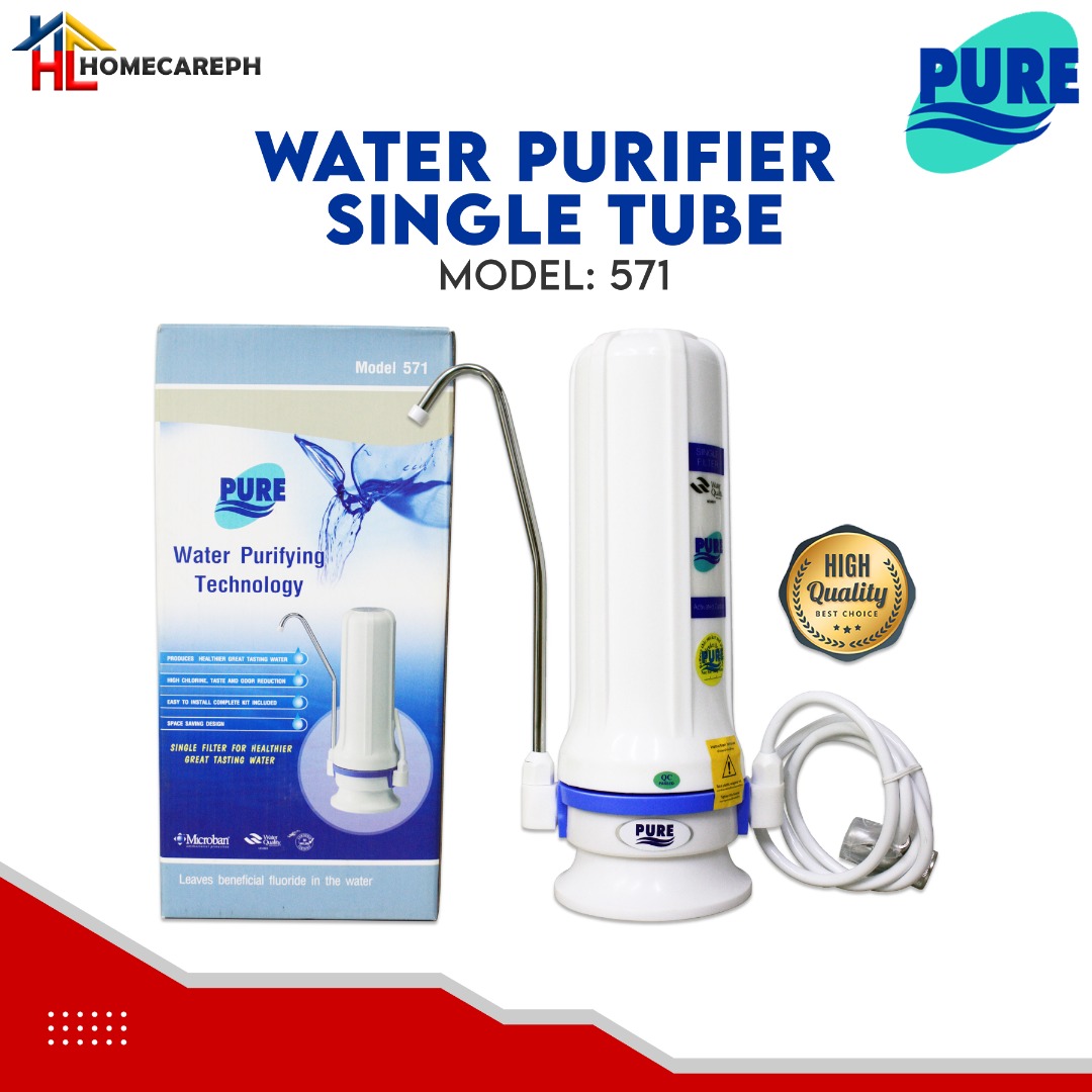 Pure Water Purifier (Single Tube 571), TV & Home Appliances, Kitchen ...
