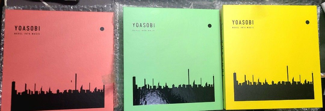 【RARE】YOASOBI the book 1 2 3 album set 完全生産限定盤 limited edition cd专辑, Hobbies & Toys ...