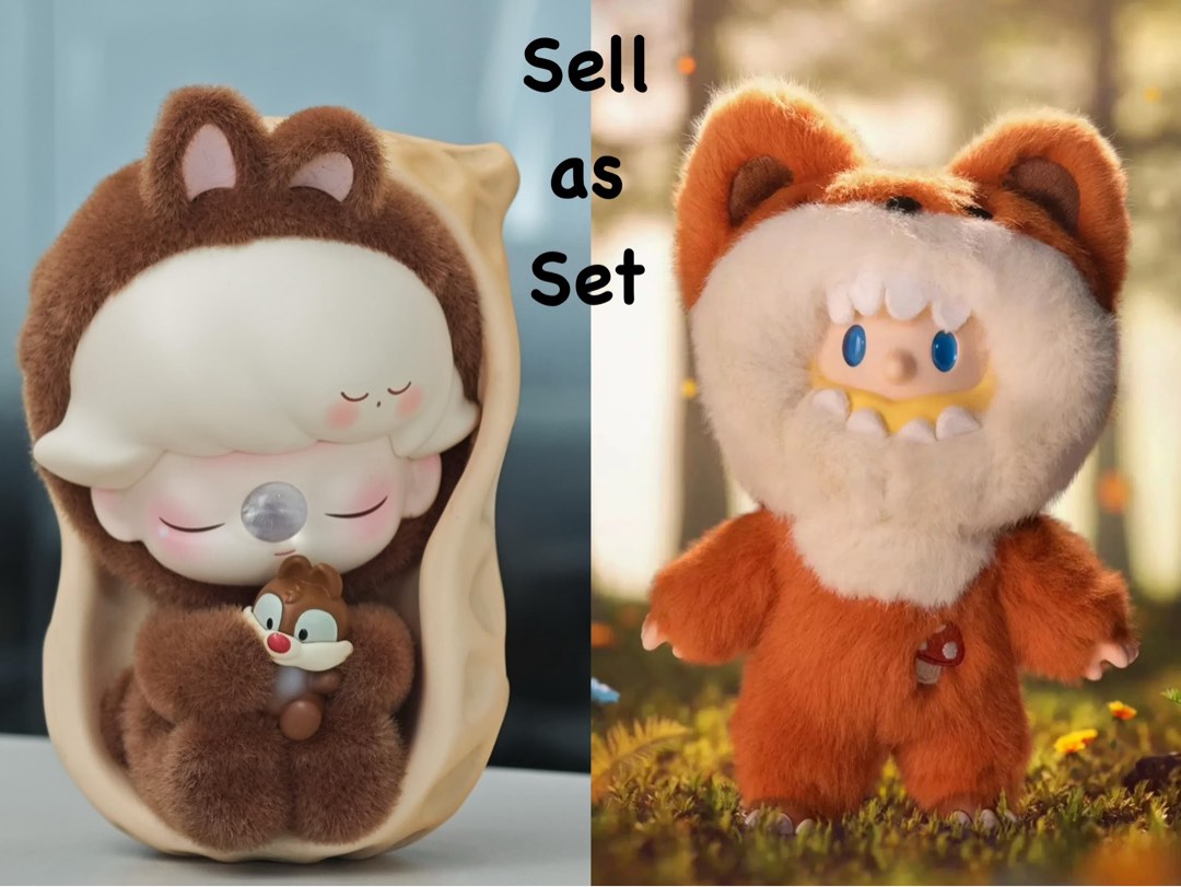 (Sell As set) Popmart DIMOO WORLD × DISNEY Series Figures Chip and Dale ...