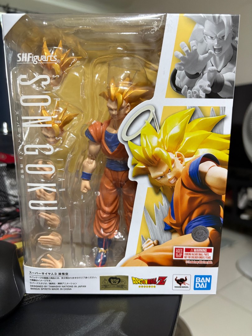 SHF : S.H.Figuarts Son Goku Super Saiyan 3 (Gold sticker), Hobbies ...