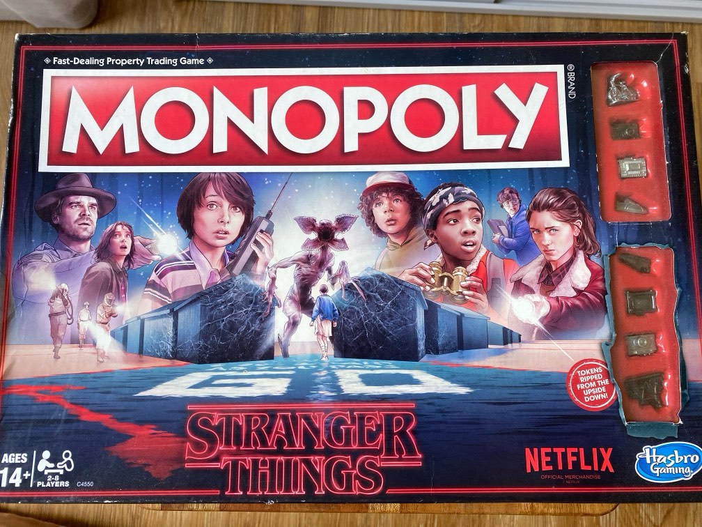 Stranger Things Monopoly Set, Hobbies & Toys, Toys & Games on Carousell