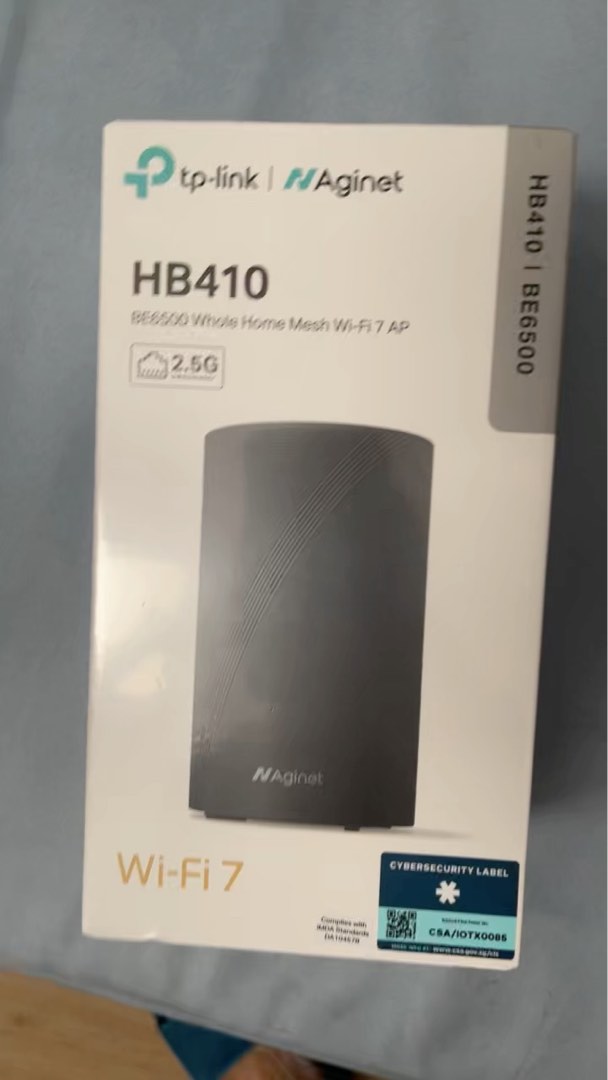 TP-Link Agnet HB410 BE6500 Wi-Fi 7 Router, Computers & Tech, Parts ...