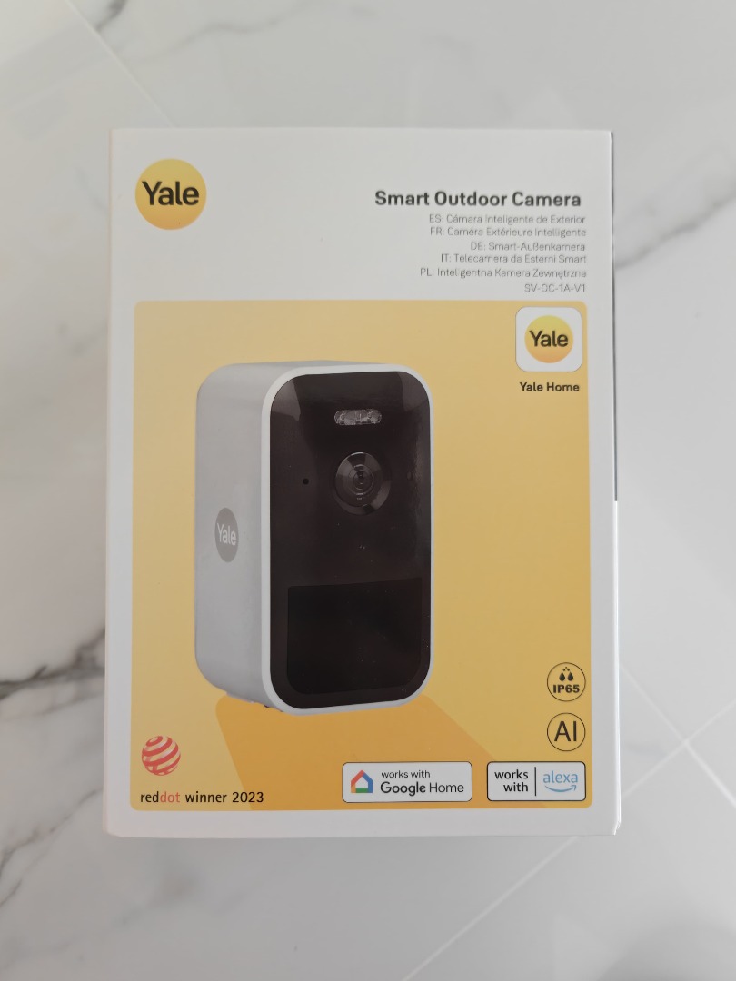 Yale Smart Outdoor Camera, Furniture & Home Living, Security & Locks ...