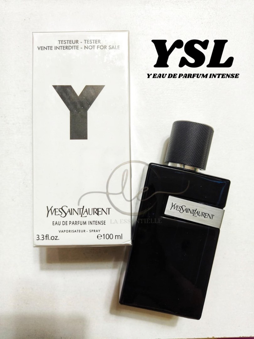 YSL Y EAU DE PARFUM INTENSE, Beauty & Personal Care, Fragrance & Deodorants on Carousell