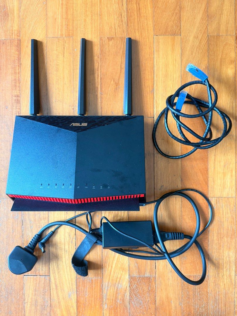 ASUS RT-AX86U (AX5700) Dual Band WiFi 6 Extendable Gaming Router, 2.5G ...