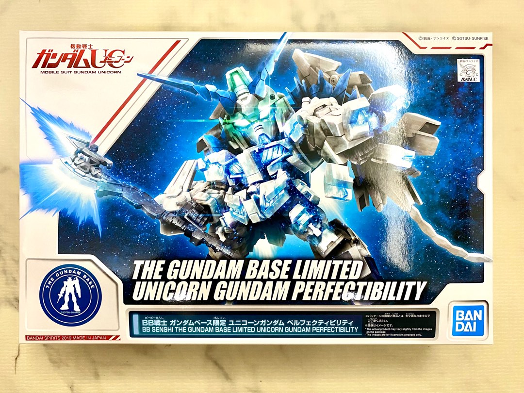 BB戰士 限定版 獨角獸 SD unicorn Gundam Base Limited Mobile suit gundam unicorn UC SD gundam Bandai LBB ...