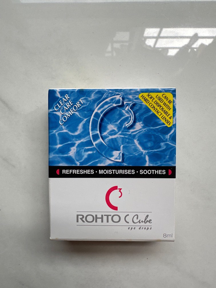 BNIB Rohto Lubricating Eye Drops, Beauty & Personal Care, Vision Care ...