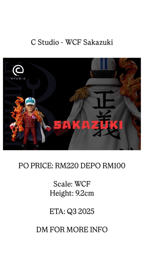 C Studio - WCF Sakazuki, Hobbies & Toys, Toys & Games on Carousell