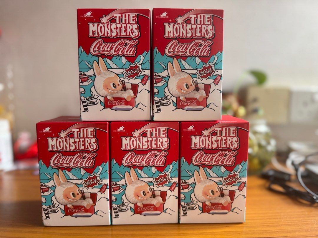 Coka Cola Labubu (New), Hobbies & Toys, Toys & Games on Carousell