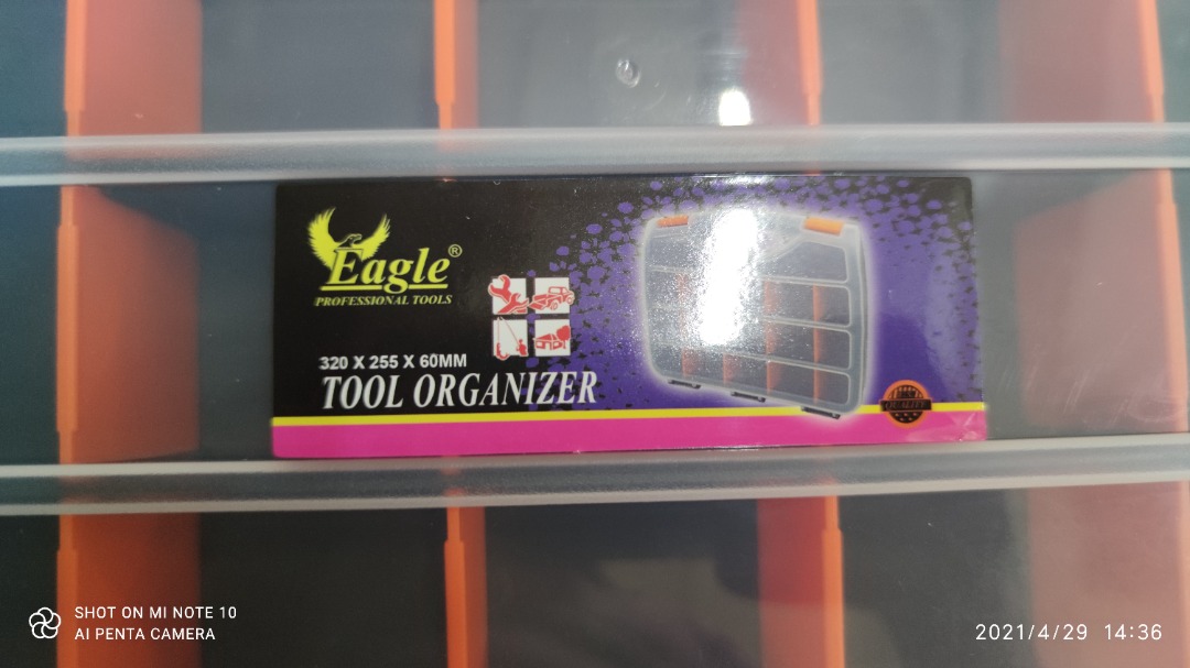Eagle Plastic Tool Organizer / Tool Box / Gagamba Spider Casing 380 x ...