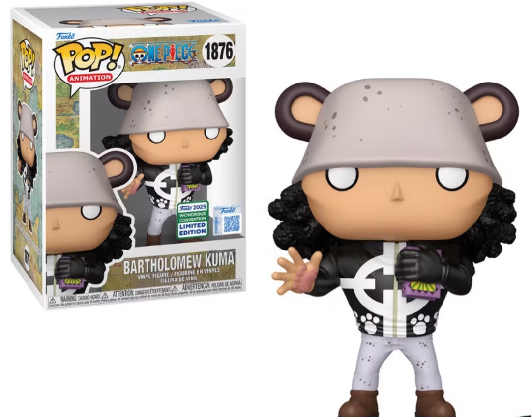 Funko Pop! Animation: One Piece - Bartholomew Kuma [Wondrous Convention ...