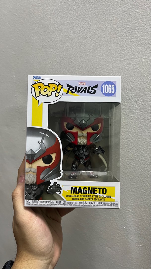 Funko Pop Marvel Rivals Magneto, Hobbies & Toys, Toys & Games on Carousell