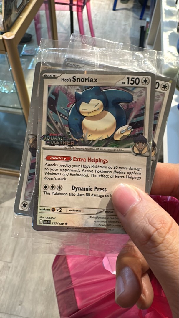Hops snorlax journey together, Hobbies & Toys, Memorabilia ...