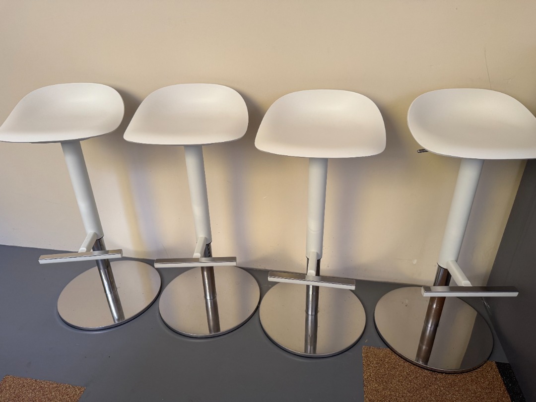 IKEA Janinge Bar Stool - White, Furniture & Home Living, Furniture ...
