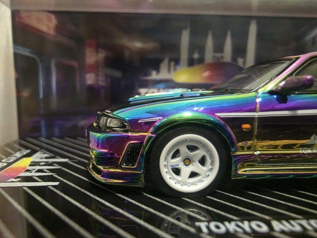 Inno64 TASKL Nissan Skyline GT-R R33 400R with Certificate 1249/3000 ...