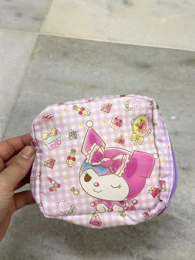 Kuromi small pouch, Women's Fashion, Bags & Wallets, Purses & Pouches ...
