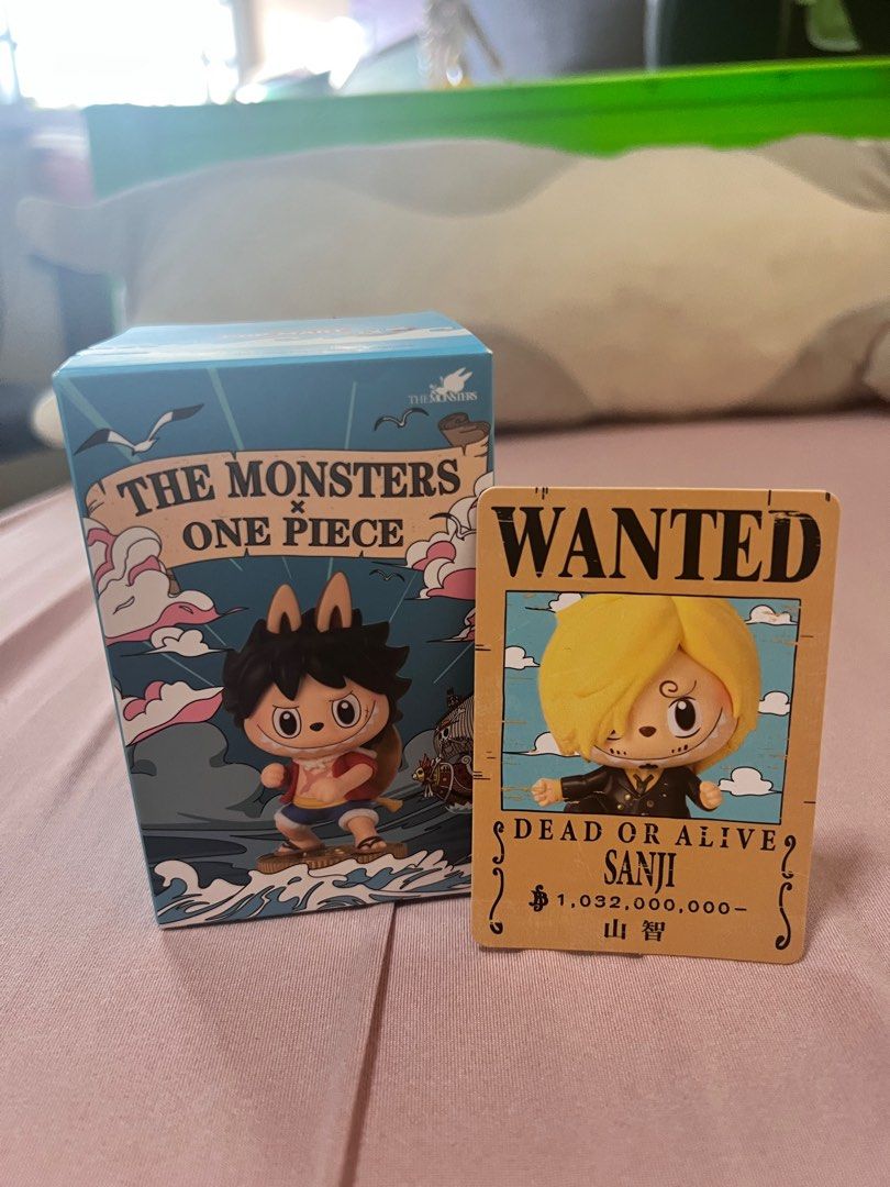 Labubu x One Piece - Sanji, Hobbies & Toys, Toys & Games on Carousell