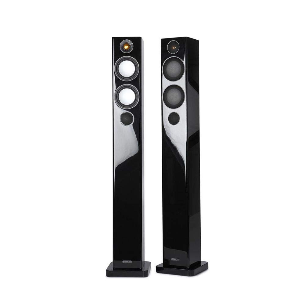 Monitor Audio Radius 270 4" High Gloss Black Lacquer Floorstanding ...