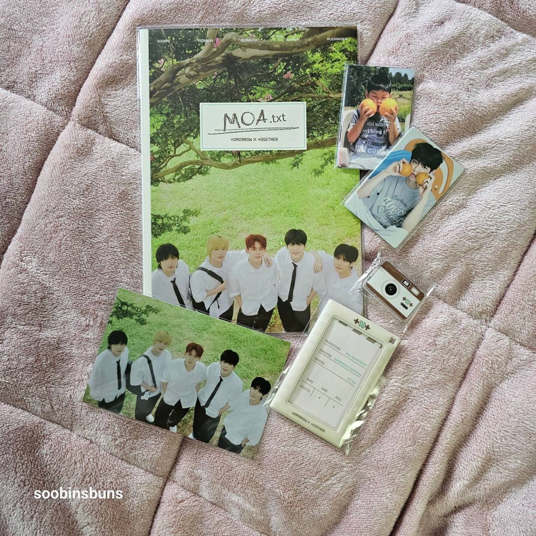 [OTP PO/HTB] txt 2025 moa membership kit, Hobbies & Toys, Memorabilia ...