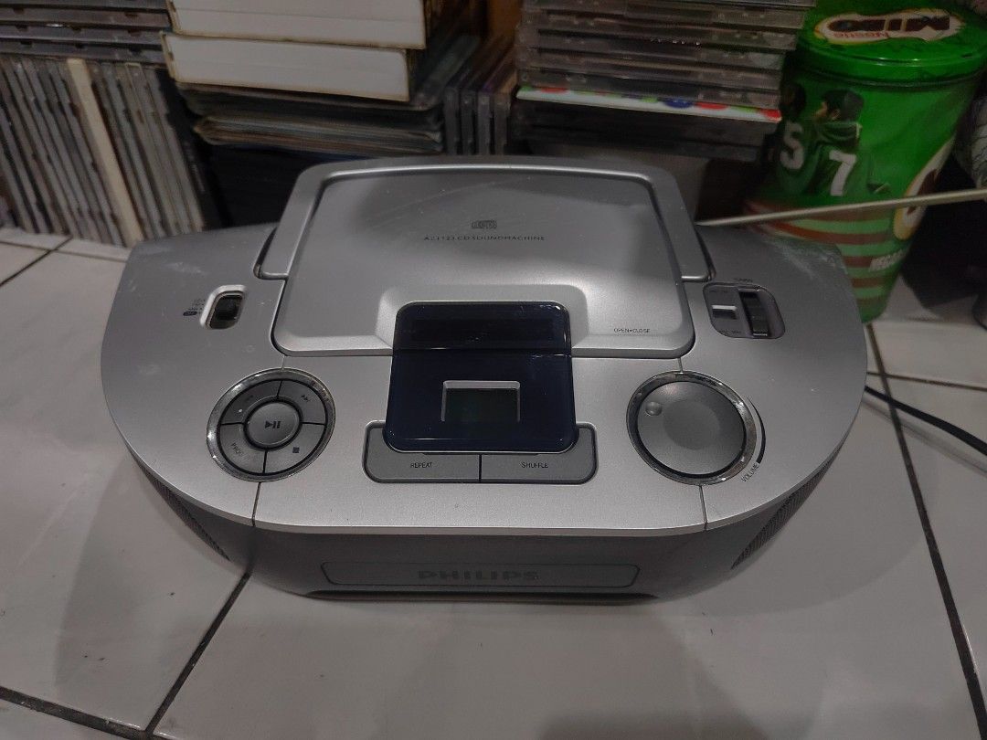 Philips AZ1123 CD Radio CD Soundmachine Boombox , Audio, Portable Music ...