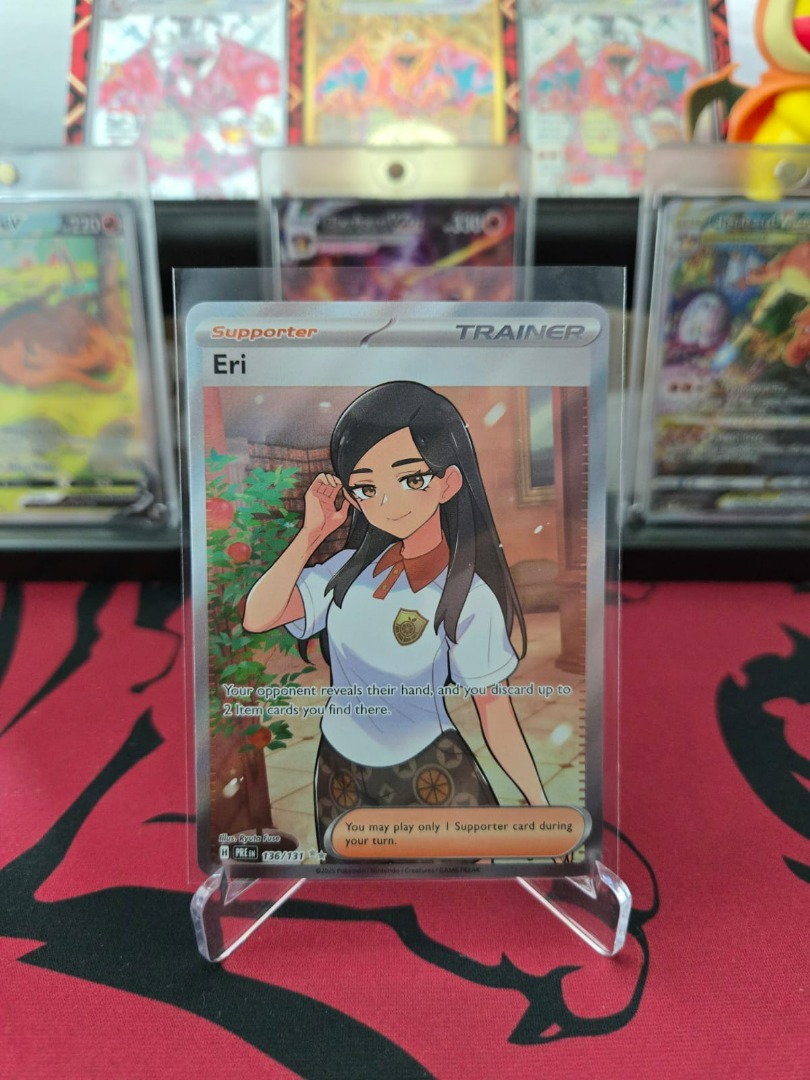 Pokemon Eri 136/131 (Prismatic Evolutions), Hobbies & Toys, Toys ...
