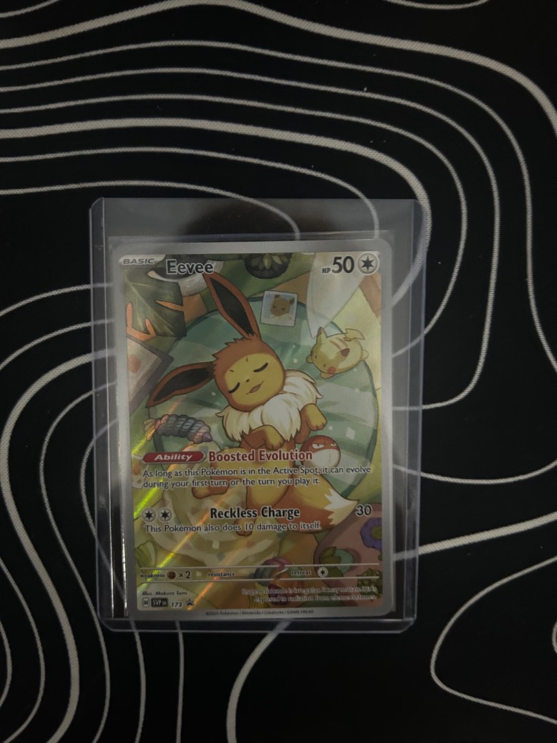 Prismatic Evolutions ETB Eevee promo card, Hobbies & Toys, Toys & Games ...